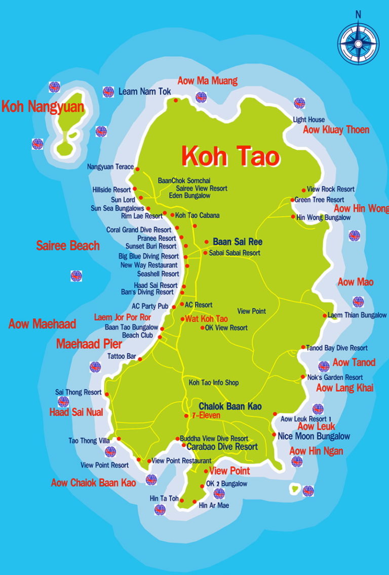 Les 10 meilleures plages de Koh Tao - Amo Travel - Agence de voyage ...